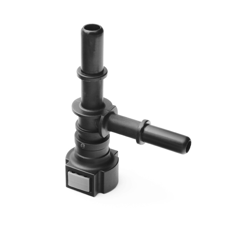 SAE J2044 Ø9.49 to Ø9.49 / Ø7.89 3-Way fitting