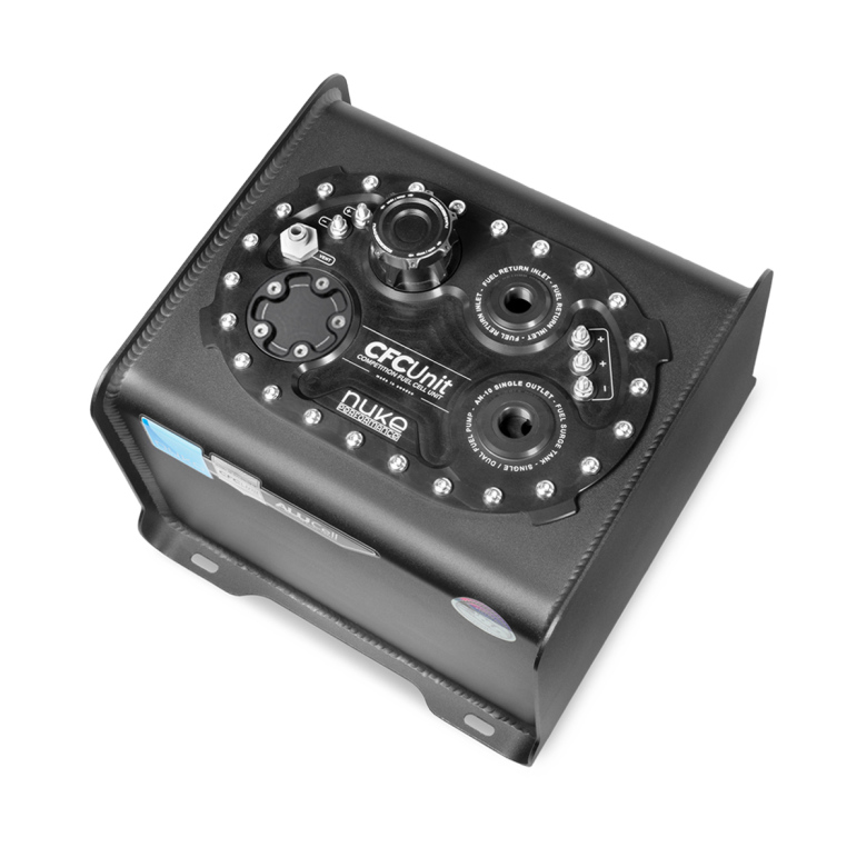 Aluminum Fuel Cell with integrated surge tank and fuel pump hanger