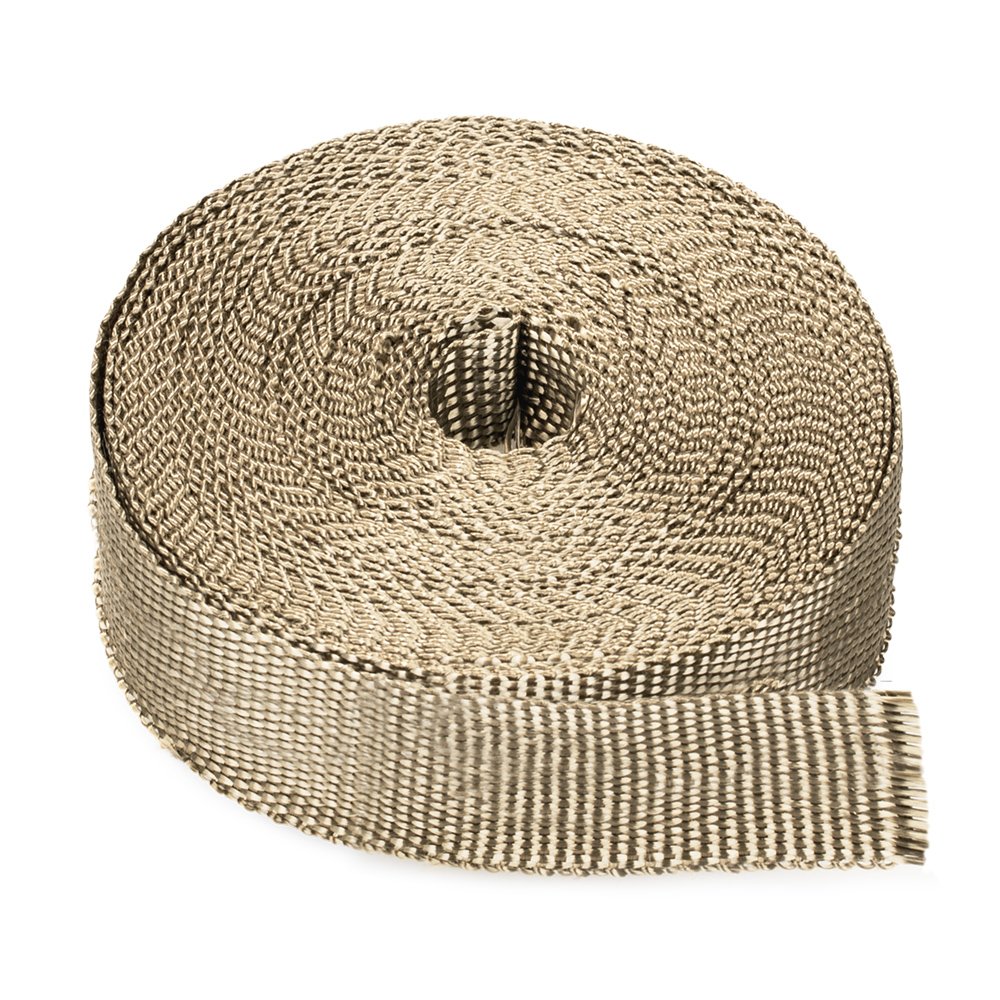 50mm x 15m, Titanium exhaust wrap from Nuke Performance
