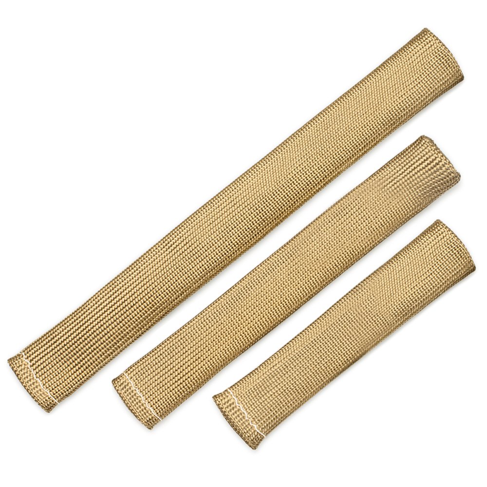 Dual layer titanium heat sleeves from Nuke Performance