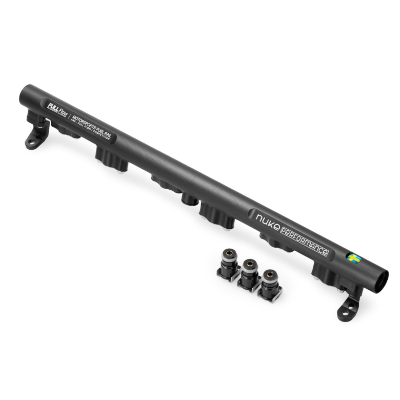 After market full flow fuel rail for VW VR6 24V 3.2L engine - AN-8 ORB