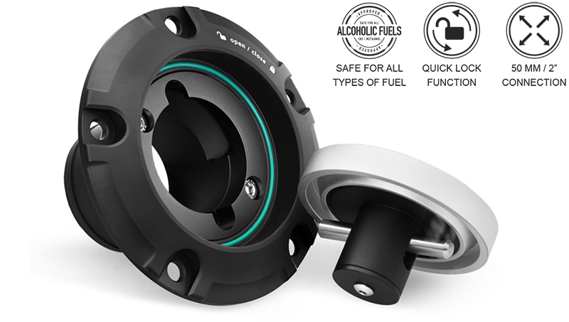 Universal fuel filler options for fuel cells from Nuke Performance